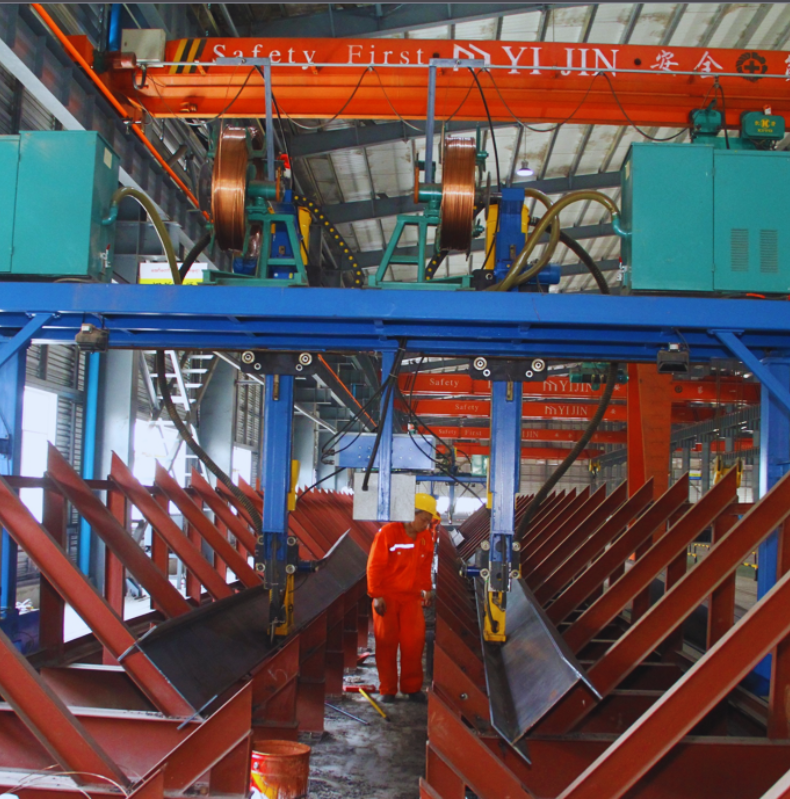 Steel Structure Fabrication in Myanmar | Myanmar Yi Jin