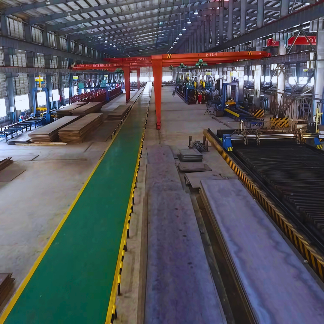 Steel Structure Fabrication in Myanmar | Myanmar Yi Jin